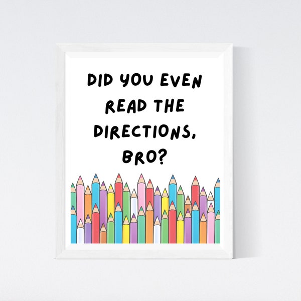 Fun Teacher Posters - Etsy