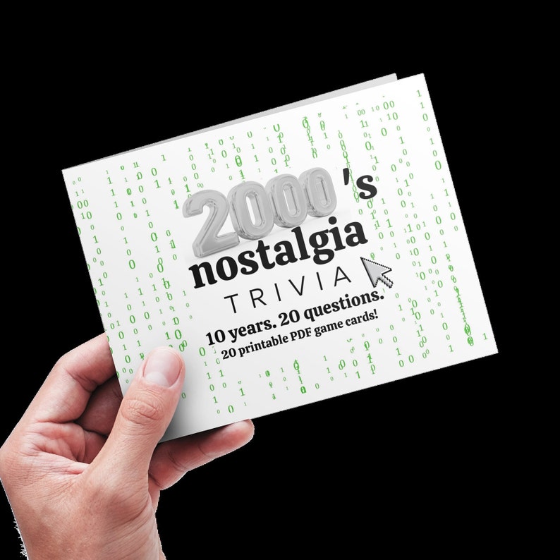 All Ages Trivia Game 70s 80s 90s 2000s 2010s Pop Culture Trivia ...