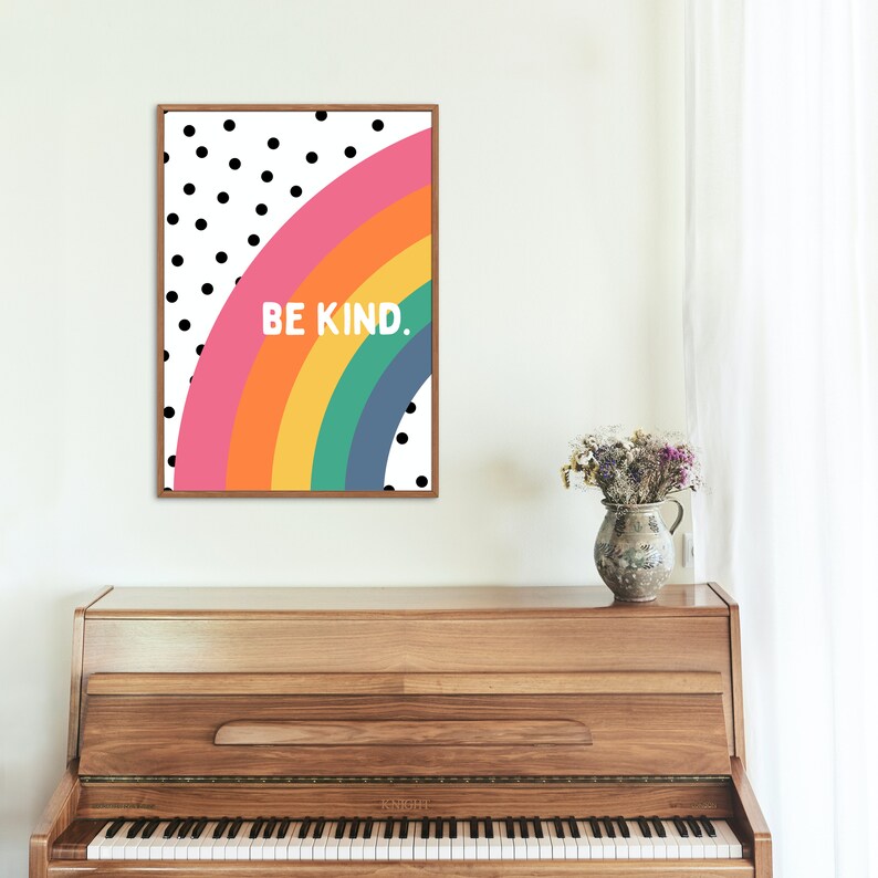 Be Kind Printable Classroom Art for Teachers I Classroom Decor - Etsy