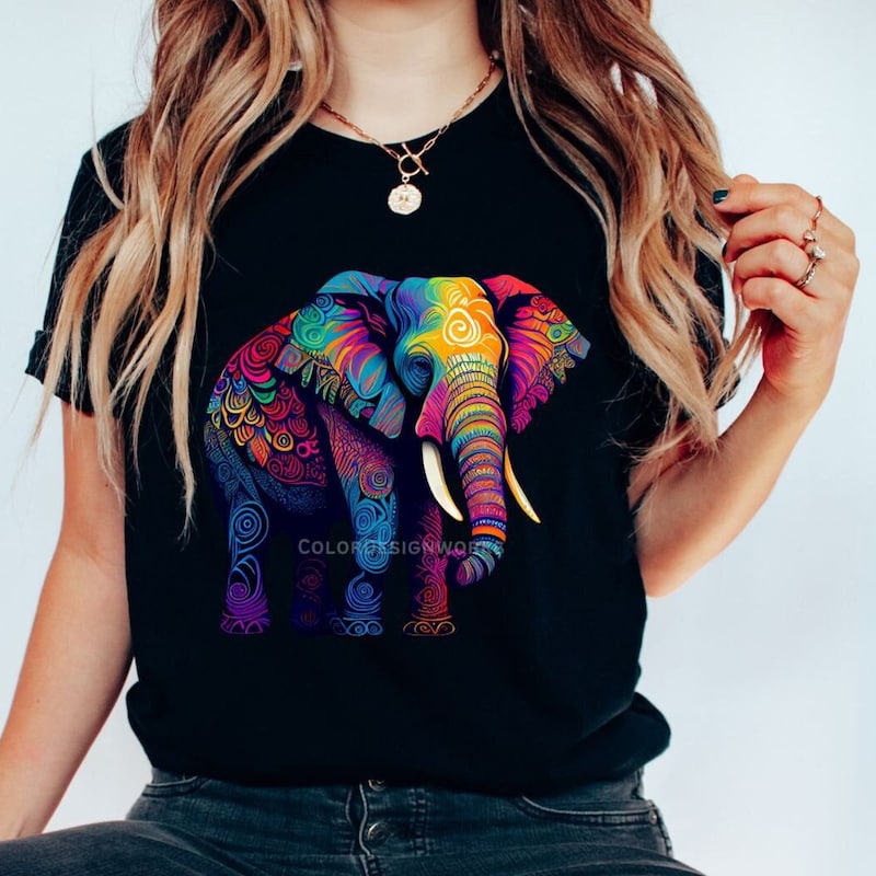 Elephant Shirt - Etsy