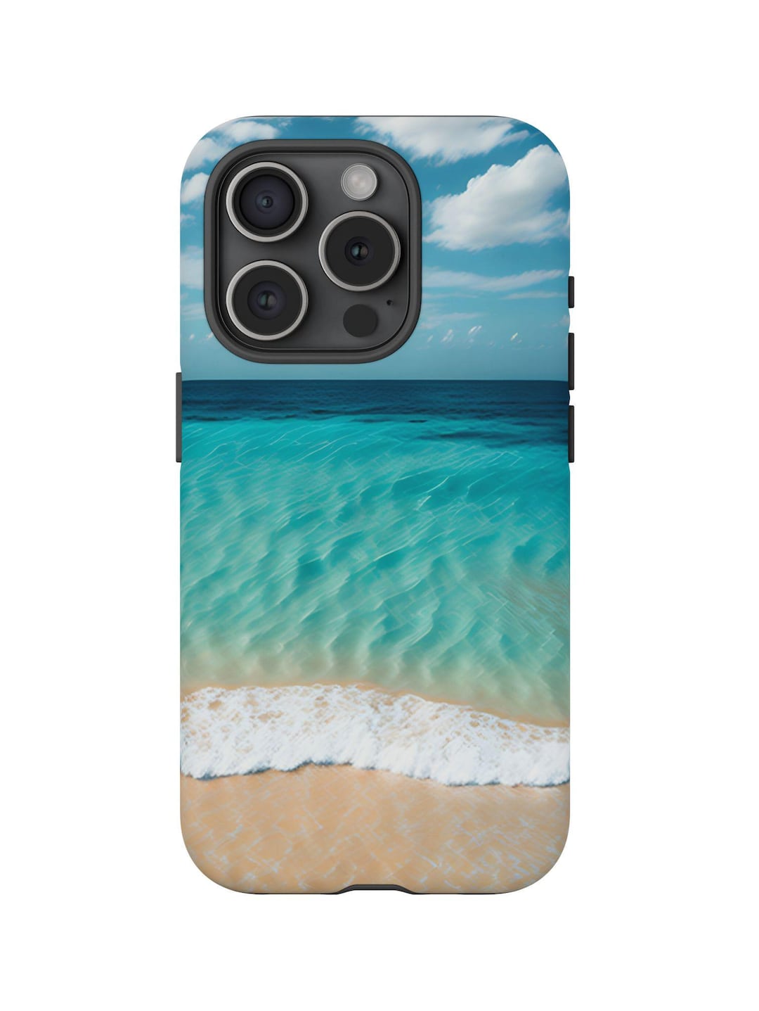 Ocean Beach Phone Case, Tough Phone Cases, iPhone 15 Pro Max, iPhone 14 ...