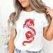 Dragon Shirt Dragon T-shirt Red Dragon Shirt Tattoo Art Streetwear ...