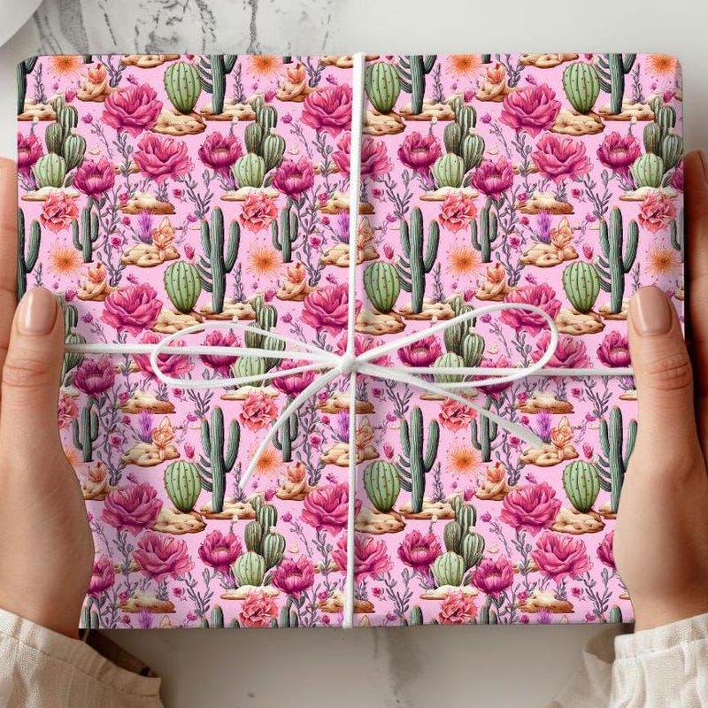 Pink Cactus - Etsy