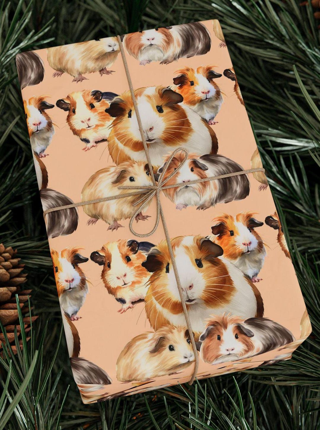 Guinea Pig Wrapping Papers, Cute Pet Gift Wrap Roll for Guinea Pig ...