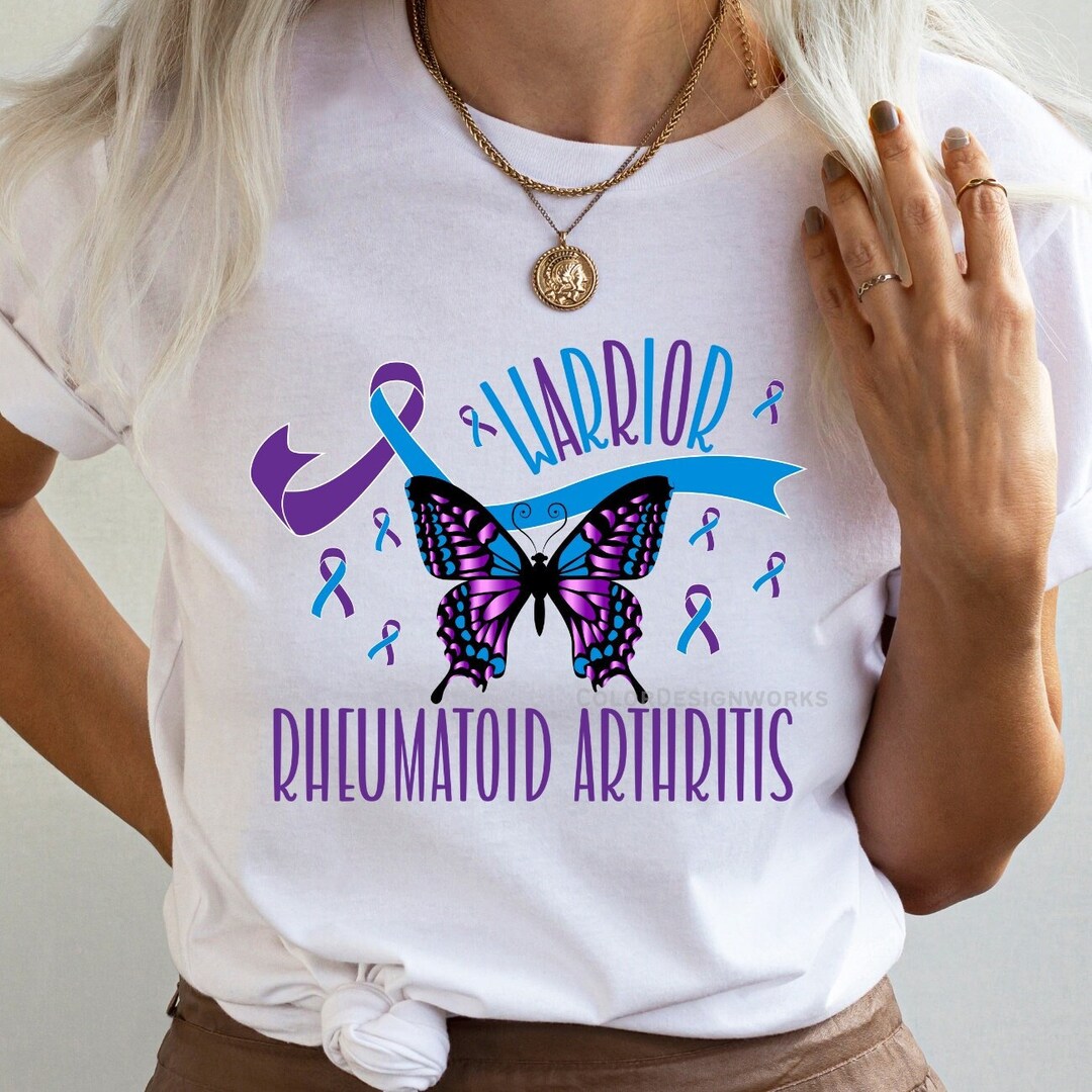 Rheumatoid Arthritis Warrior Shirt, Rheumatoid Arthritis Awareness ...