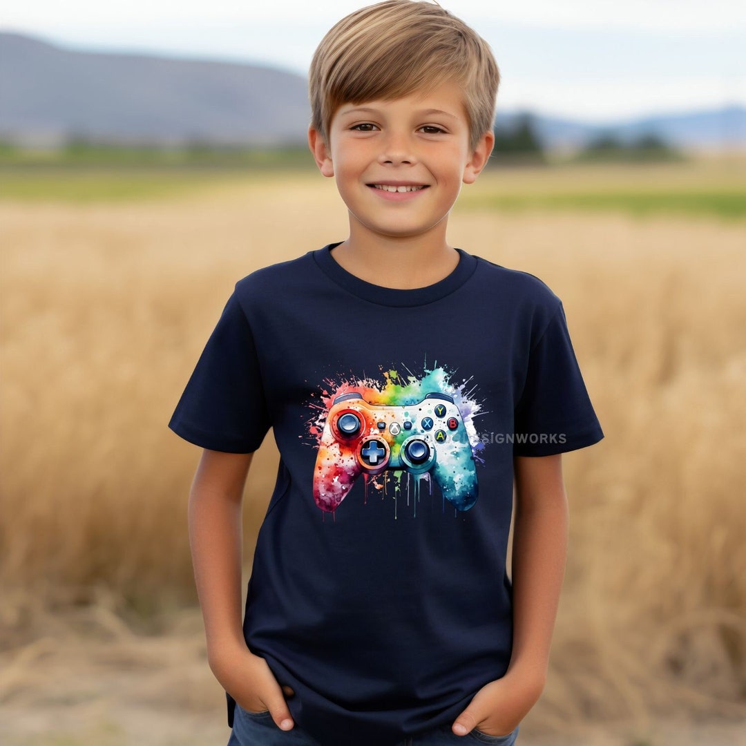 Gamer Shirt, Game Controller Shirt for Kids, for Gamers Funny, Gaming T ...