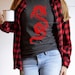 Dragon Shirt Dragon T-shirt Red Dragon Shirt Tattoo Art Streetwear ...