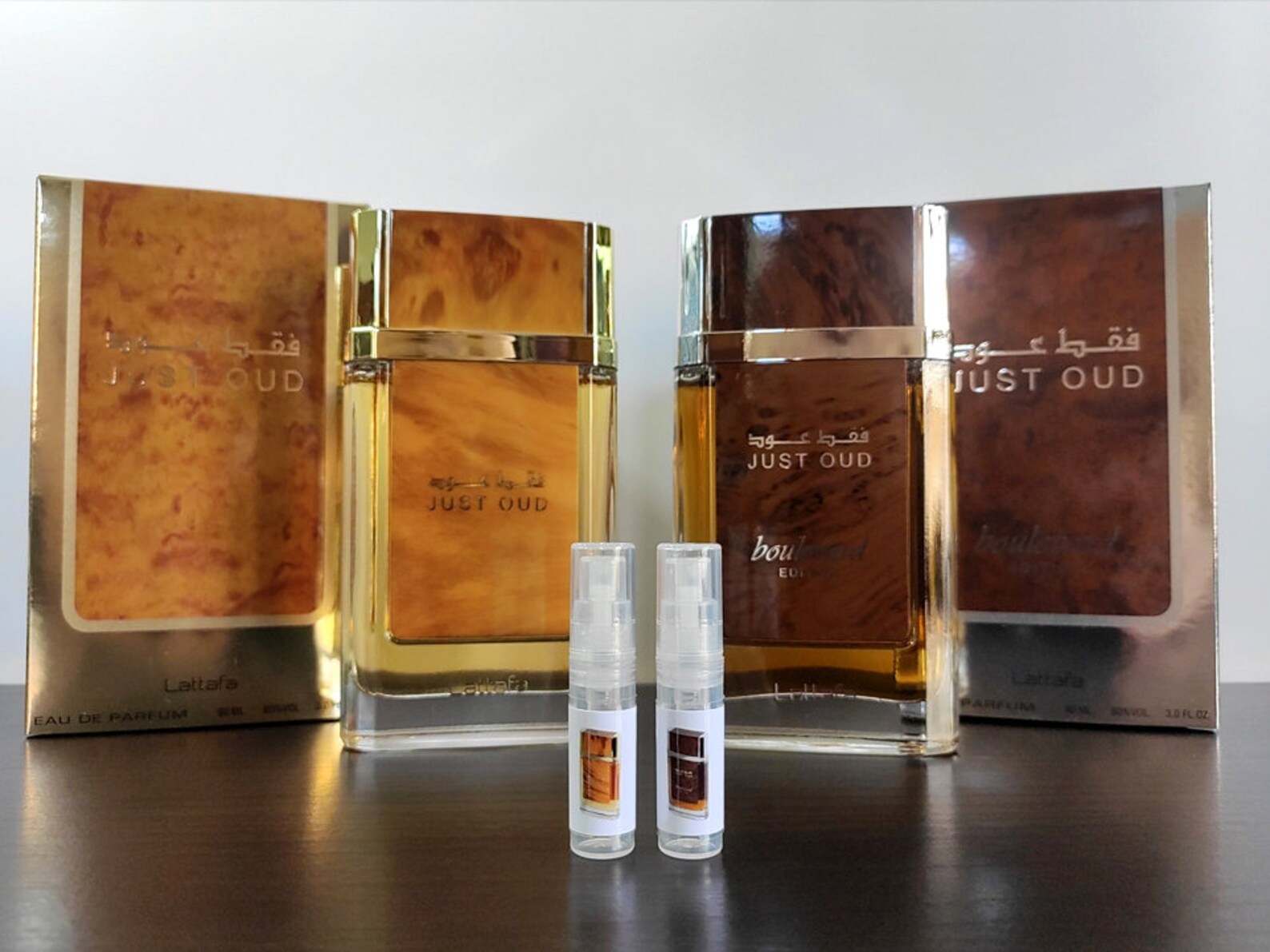 Lattafa Just Oud Just Oud Boulevard Edition Sample Decant - Etsy
