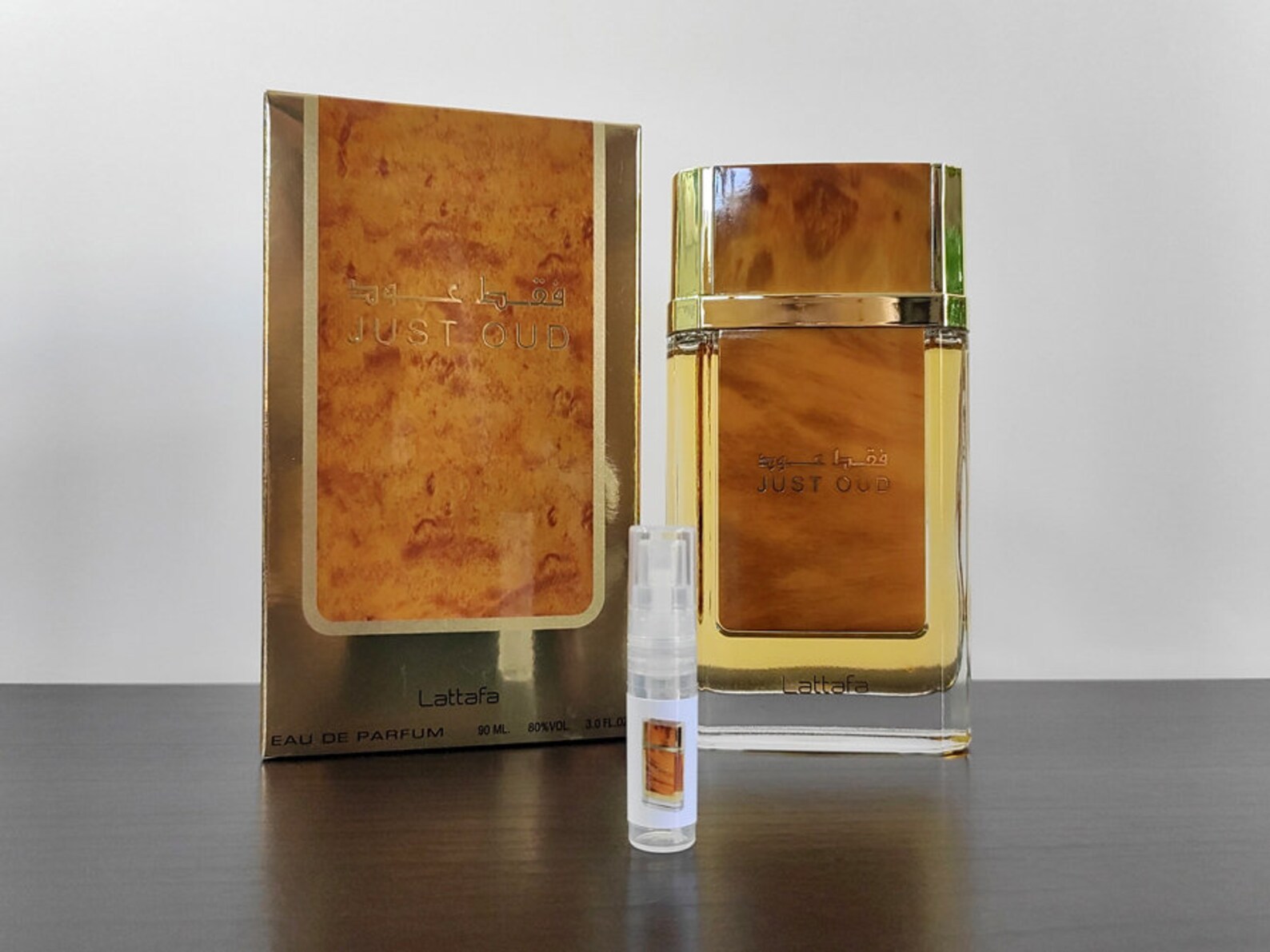 Lattafa Just Oud Just Oud Boulevard Edition Sample Decant - Etsy