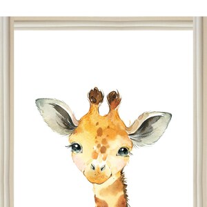 Printable 4 Sizes Included. This Sweet Baby Giraffe is Perfect for a ...