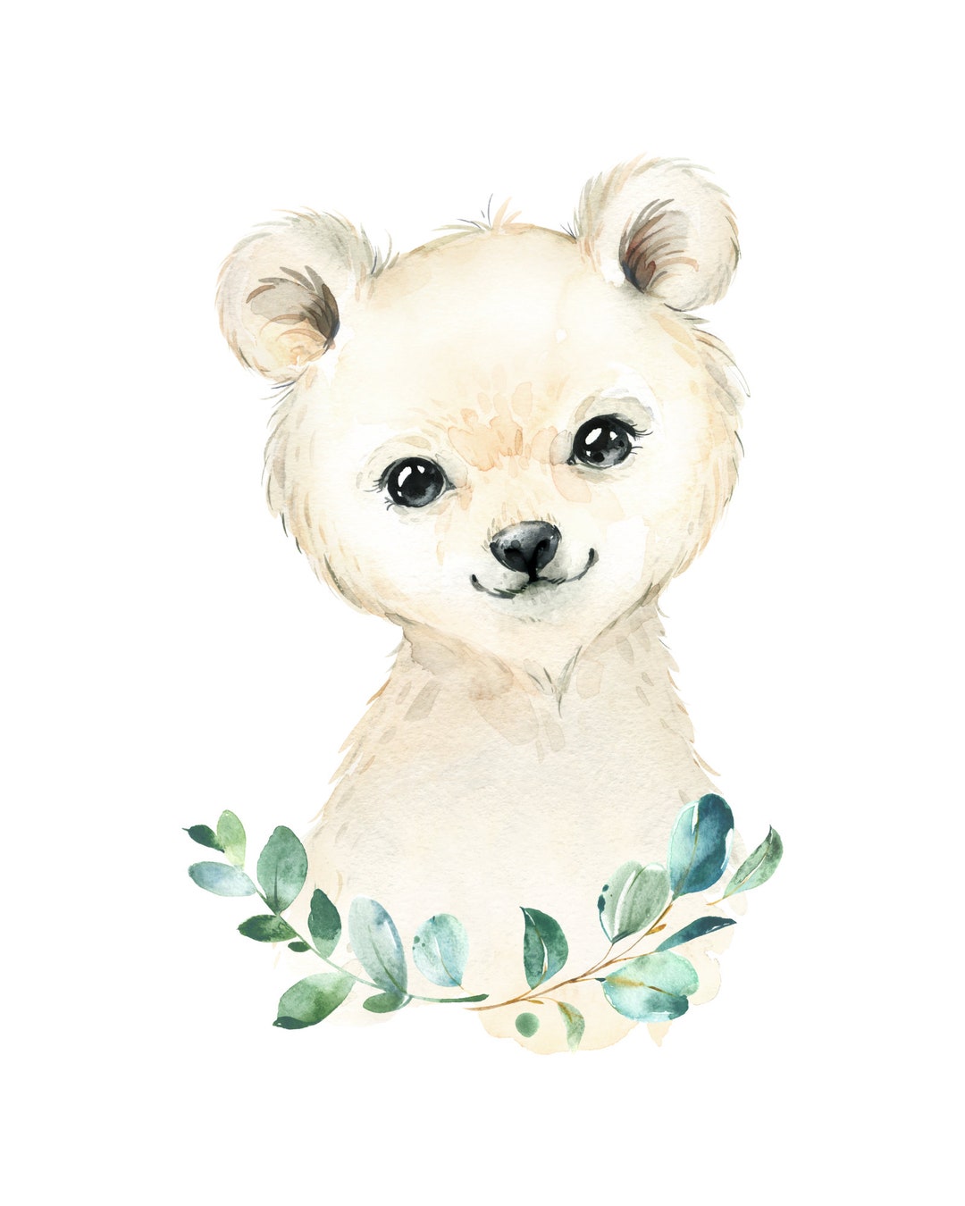 Printable 4 Sizes Included. This Sweet Baby Bear is Perfect for a ...