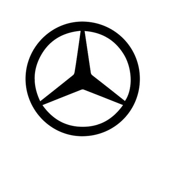 Mercedes Benz Sticker AI and SVG | Etsy