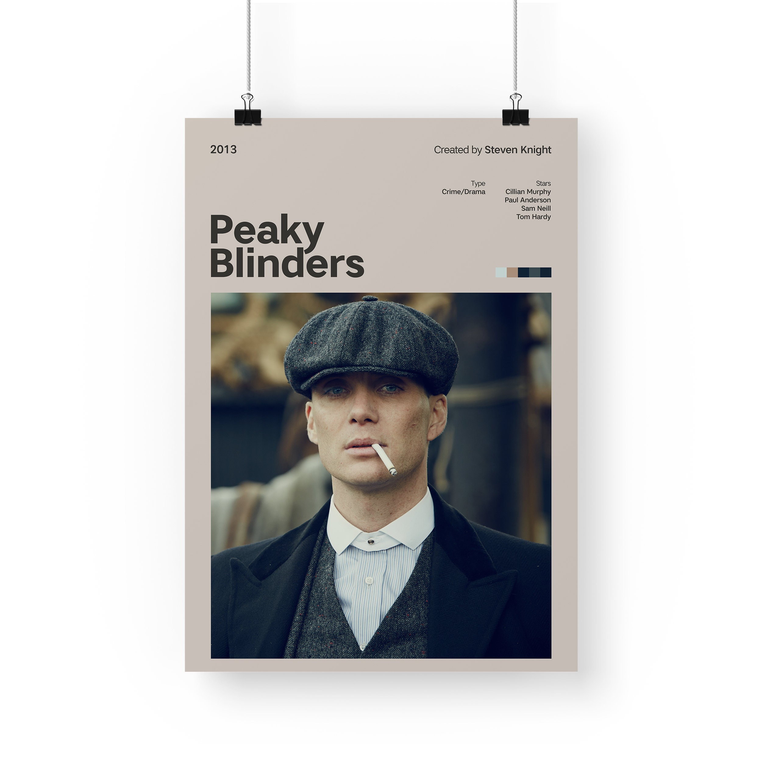 Peaky Blinders Poster, Peaky Blinders Poster