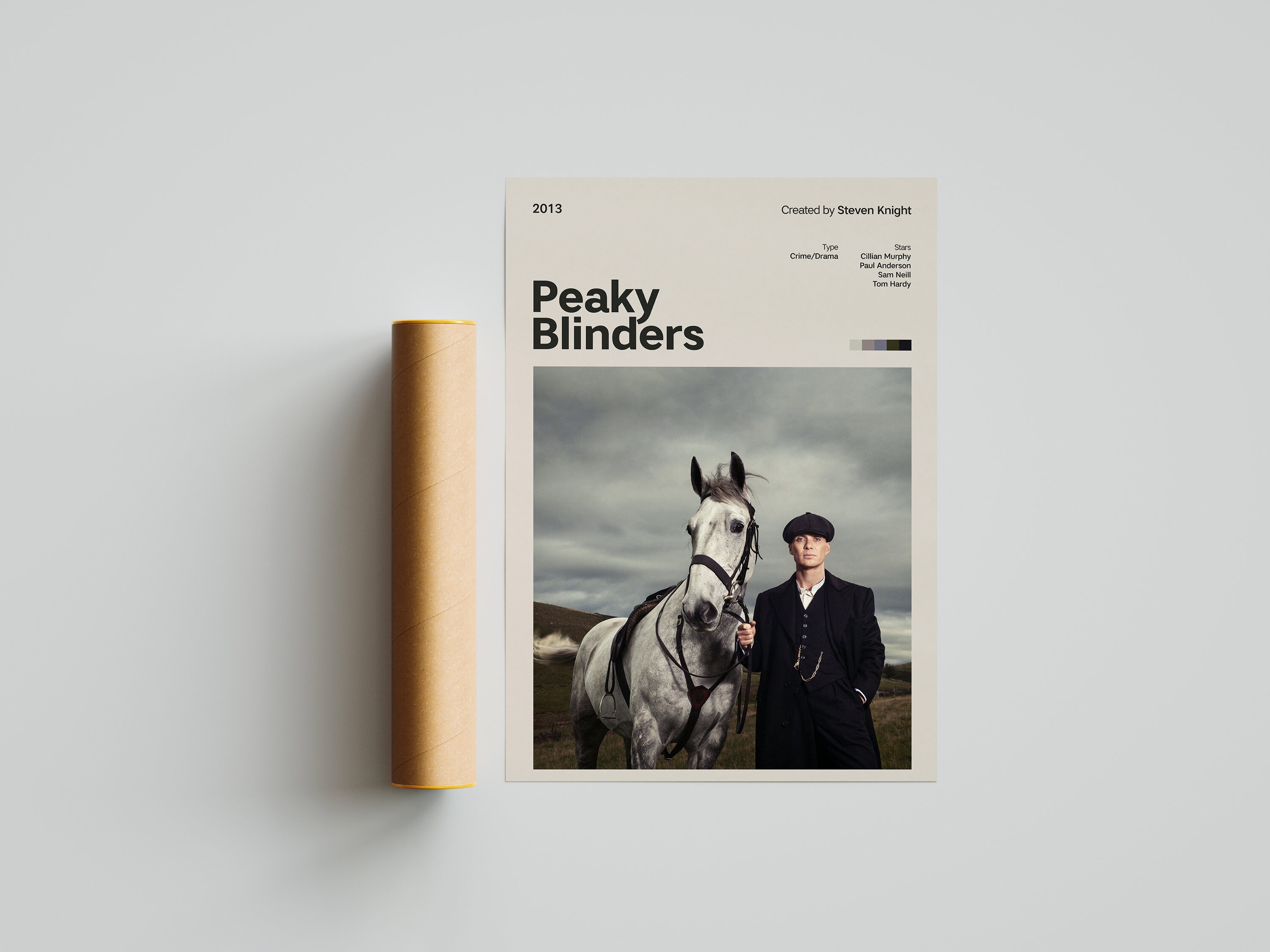 Peaky Blinders Poster, Thomas Shelby Poster