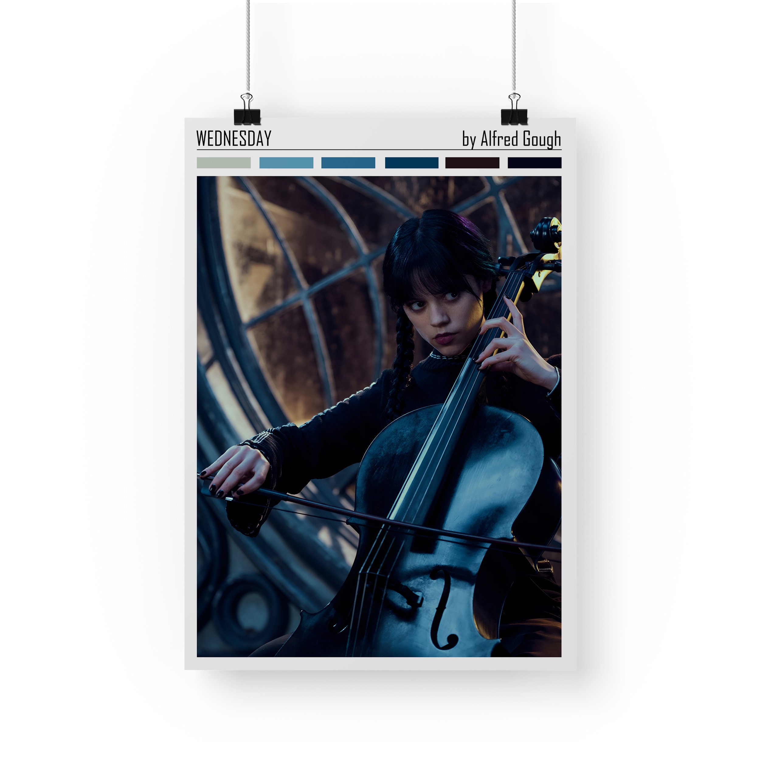 Wednesday Tv Series Poster, Wednesday Poster, Jenna Ortega, Tv Series ...