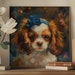 Cavalier King Charles Spaniel Art Print, Whimsical Animal Print ...