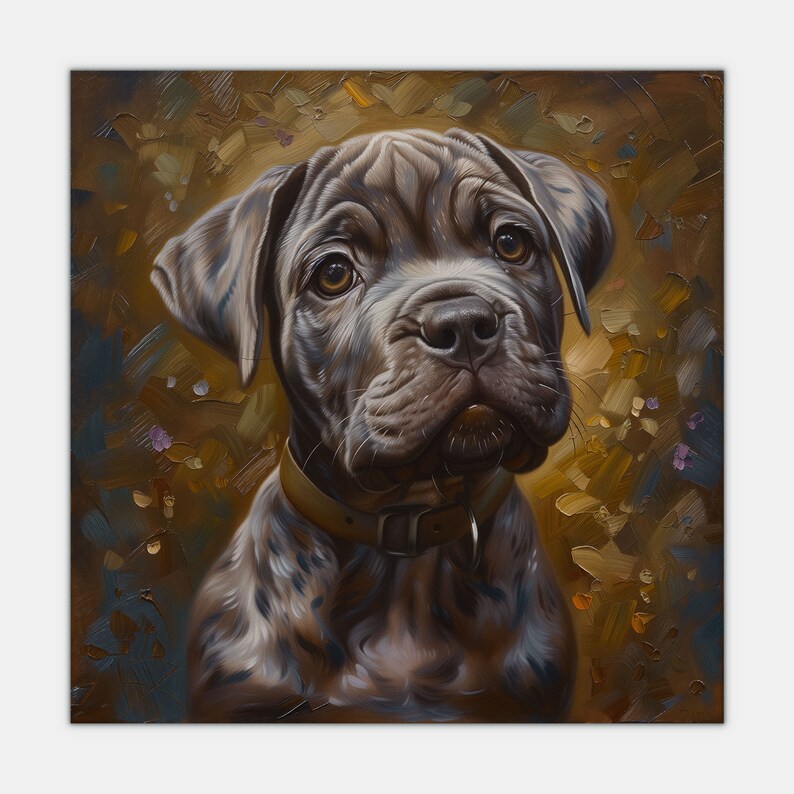 Cane Corso Art Print, Whimsical Animal Print, Cane Corso Puppy Nursery ...