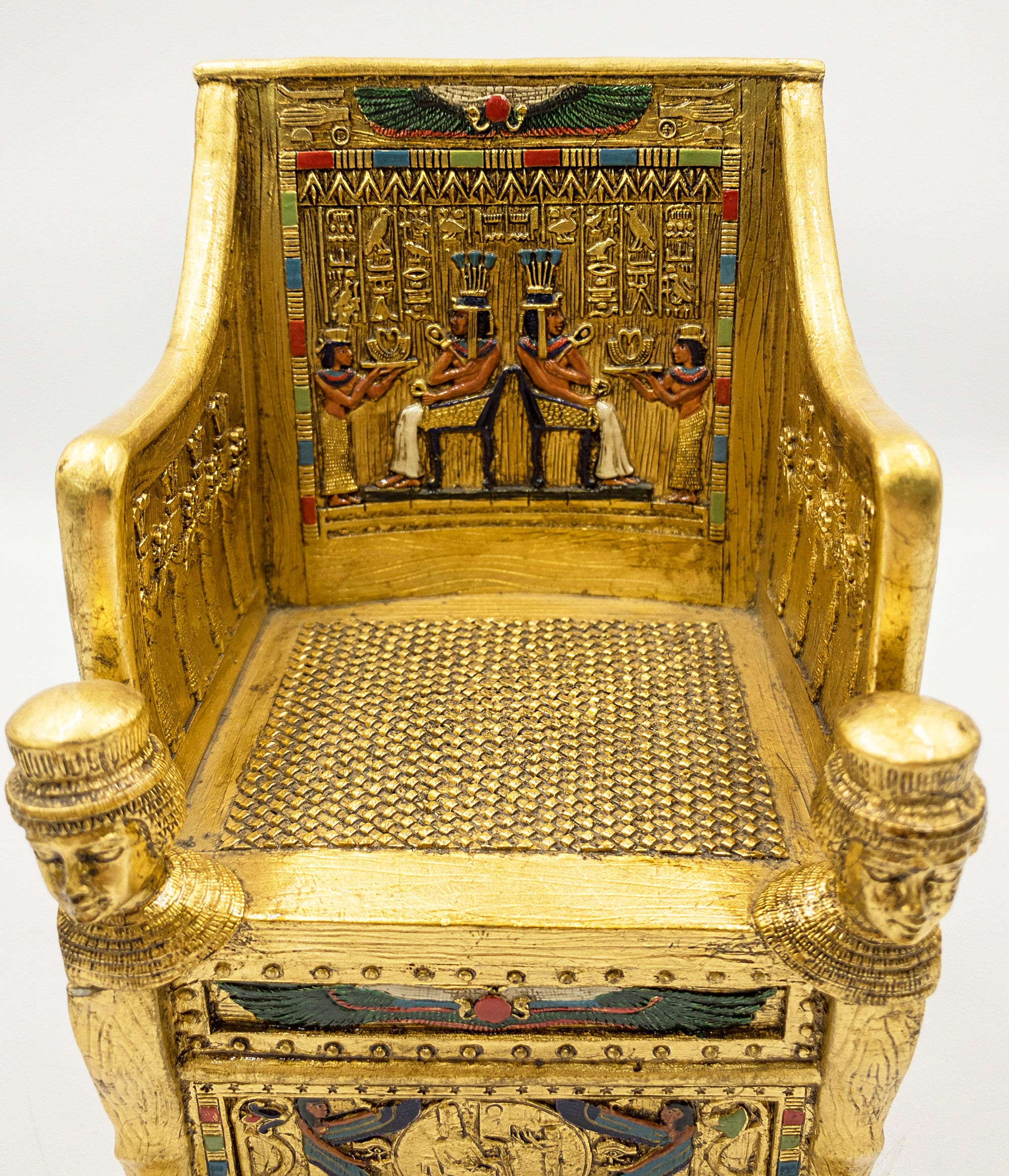 Ancient Egypt Princess Sitamun Throne Jewelry Box Golden - Etsy