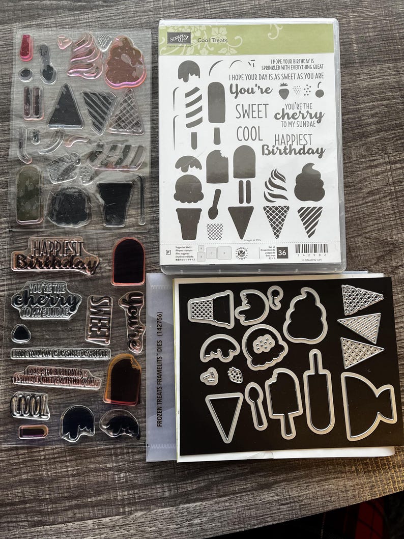 Stampin up Stamp and Die Sets - Etsy