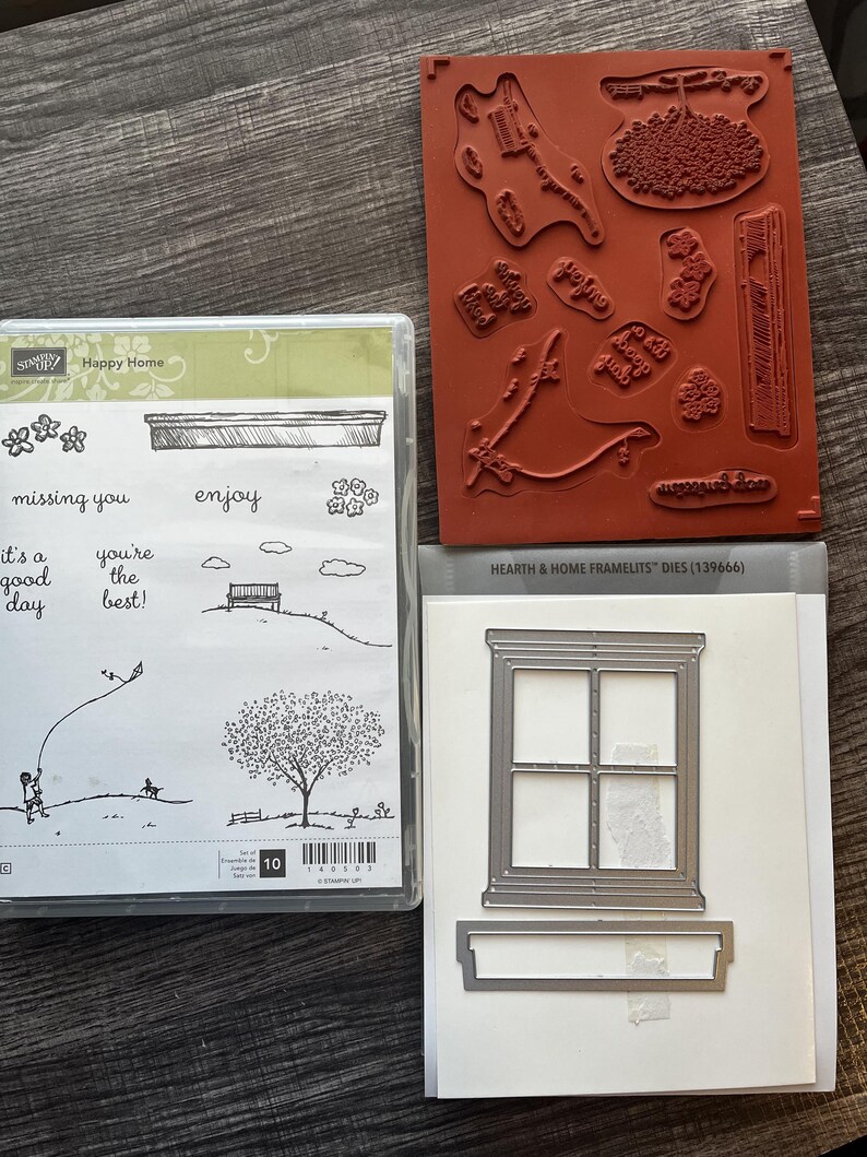 Stampin up Stamp and Die Sets - Etsy