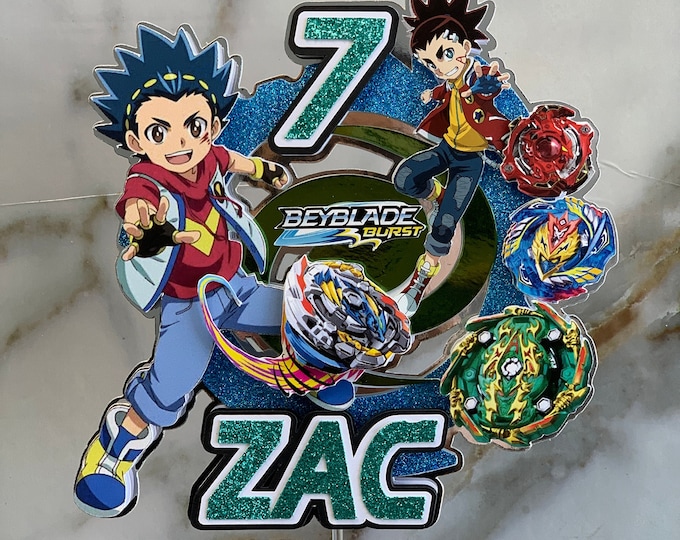 Beyblade Cake Topper - Etsy