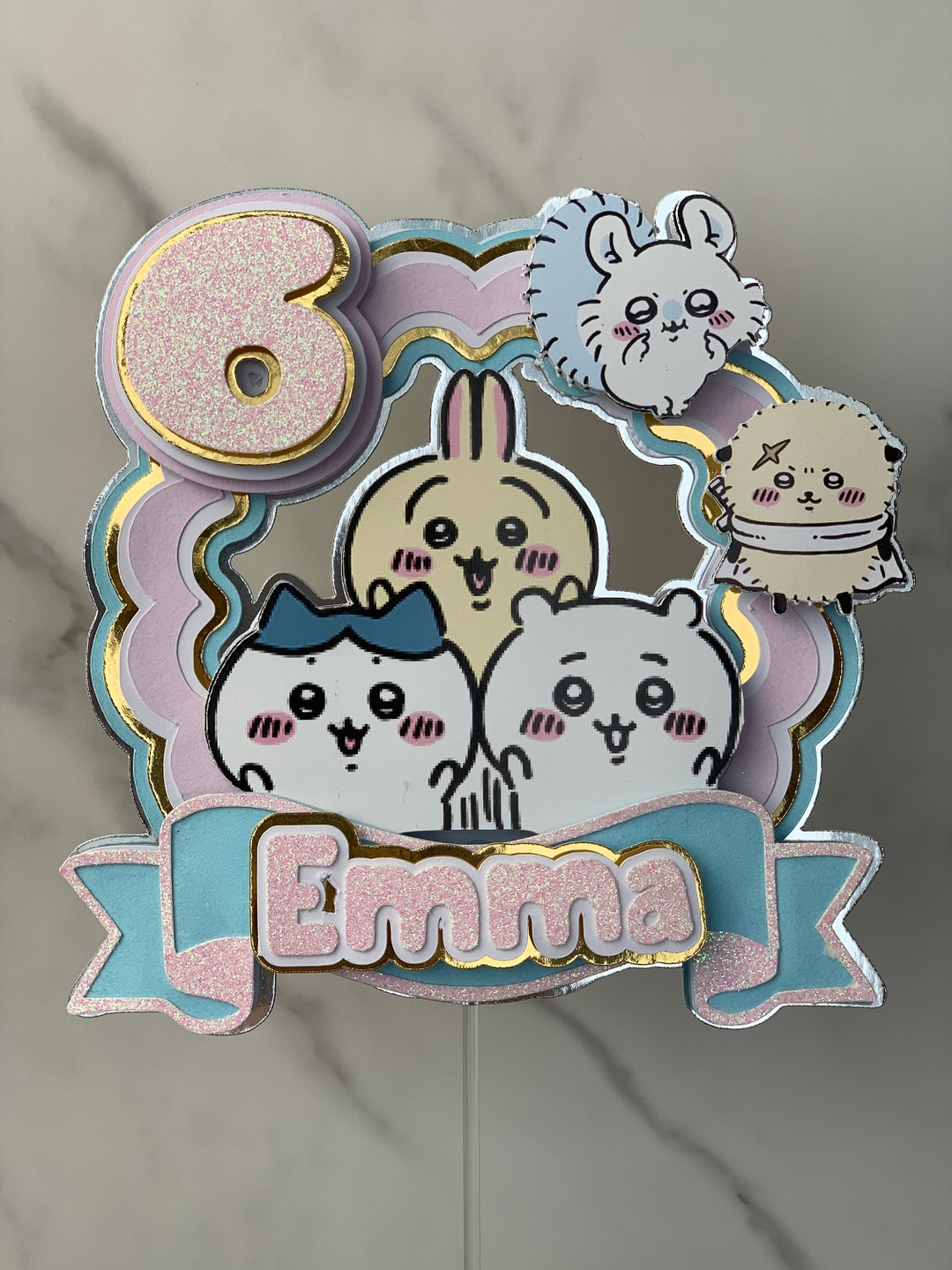 Anime Cake Topper - Etsy