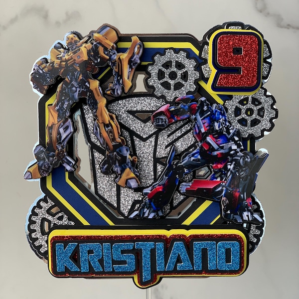 Transformers Party Popcorn Box, Rescue Bots Birthday Treats Box ...