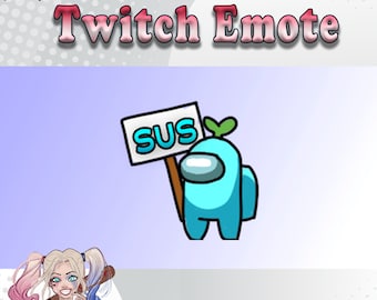 Sus Twitch Emote - Etsy