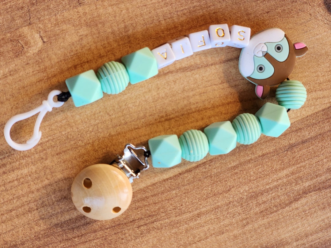 Personalized Pacifier Chain/pacifier Holder/pacifier Clip/silicone ...