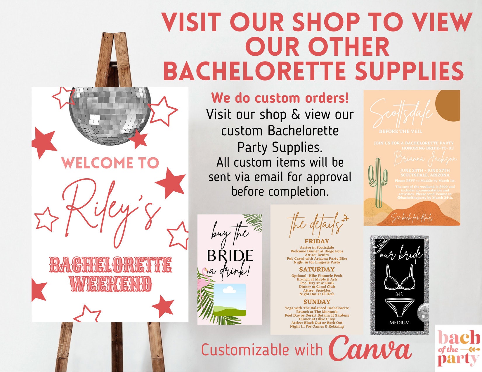 ULTIMATE Bachelorette Planning Guide, Bach Planning, Maid of Honor ...