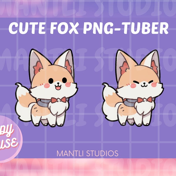 Fox Pngtuber - Etsy