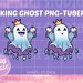 Pngtuber King Ghost PNG Tuber Kawaii Streaming Avatar Ready to Use for ...