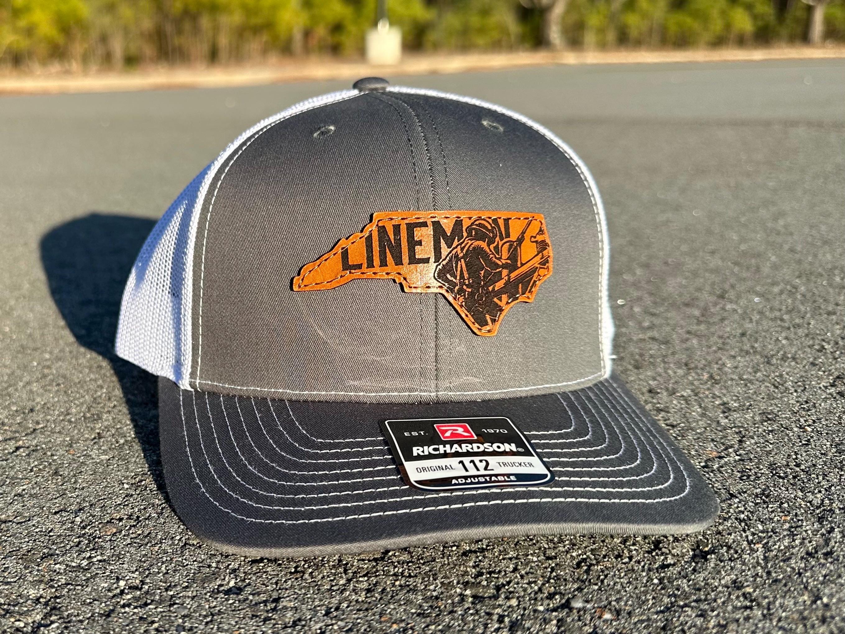 Richardson 112- Lineman, NC Lineman Hat, Lineman Design Hat, Hat for ...