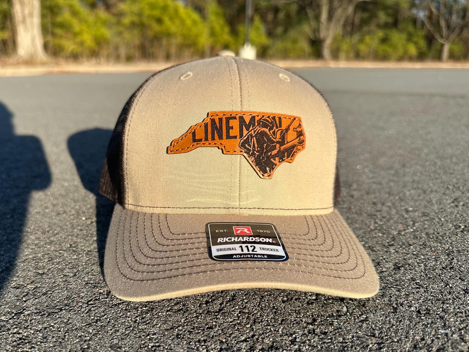 Richardson 112- Lineman, NC Lineman Hat, Lineman Design Hat, Hat for ...