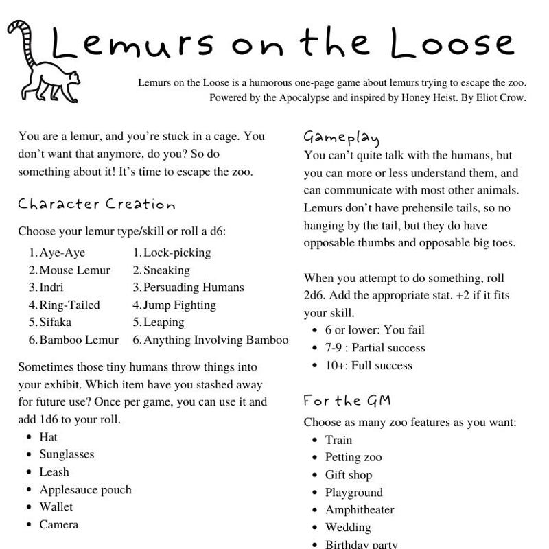 1 Page Ttrpg - Etsy UK