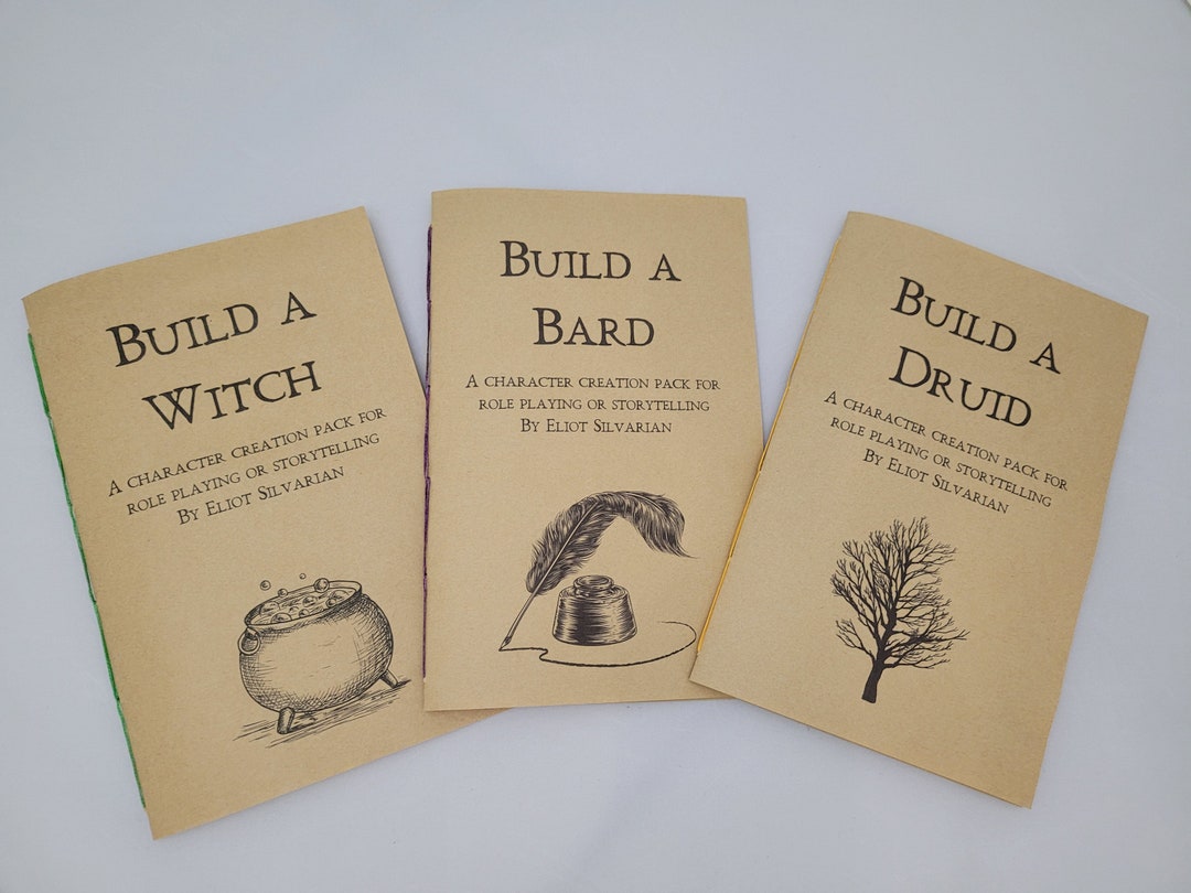 Build a Character Zine Bundle - Etsy