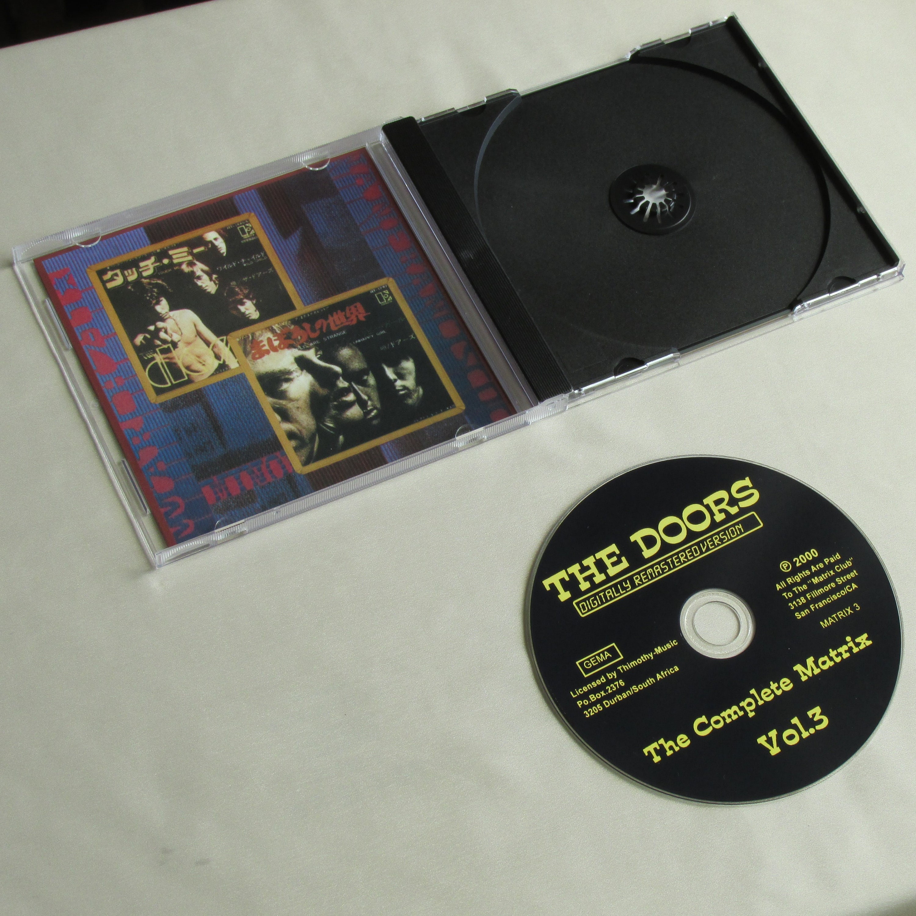 The DOORS the Complete Matrix Tapes Vol. 3 CD 10th of March - Etsy