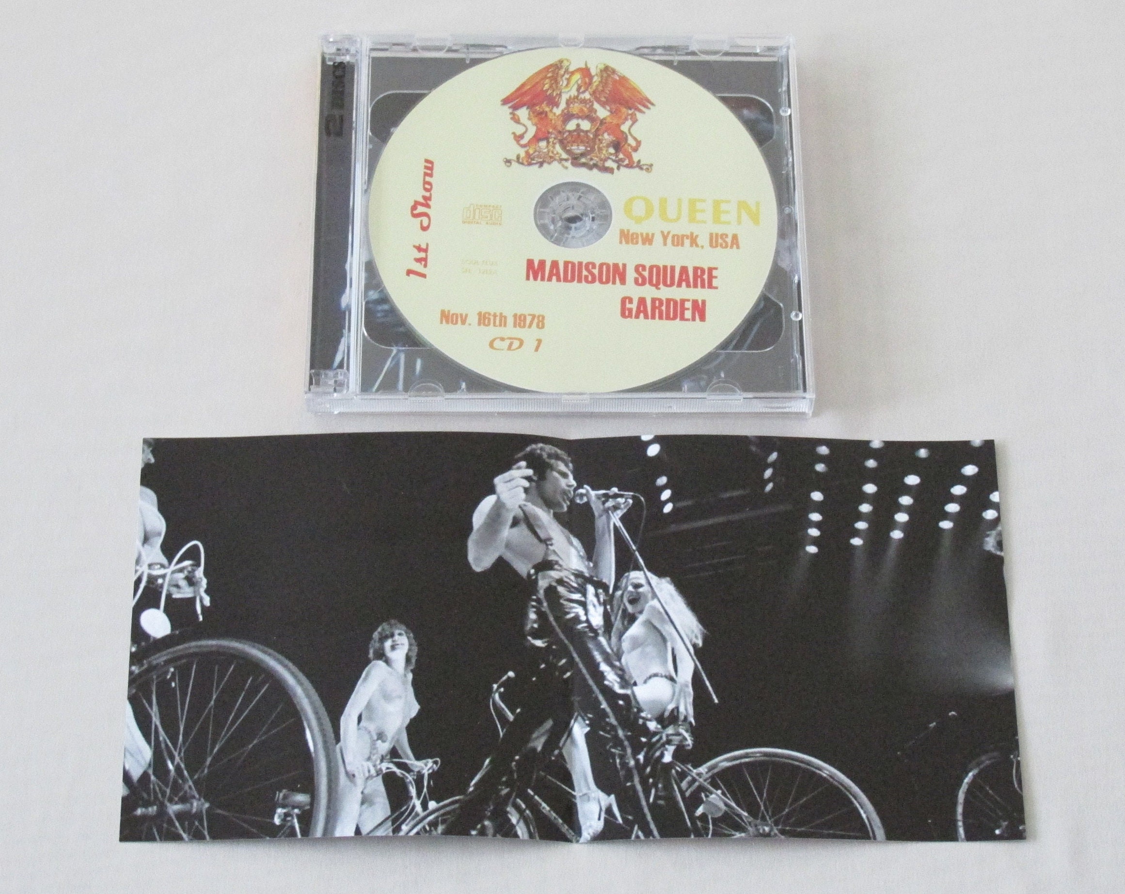 QUEEN 2x CD Set Madison Square Garden USA 1978 Live 1st Show - Etsy
