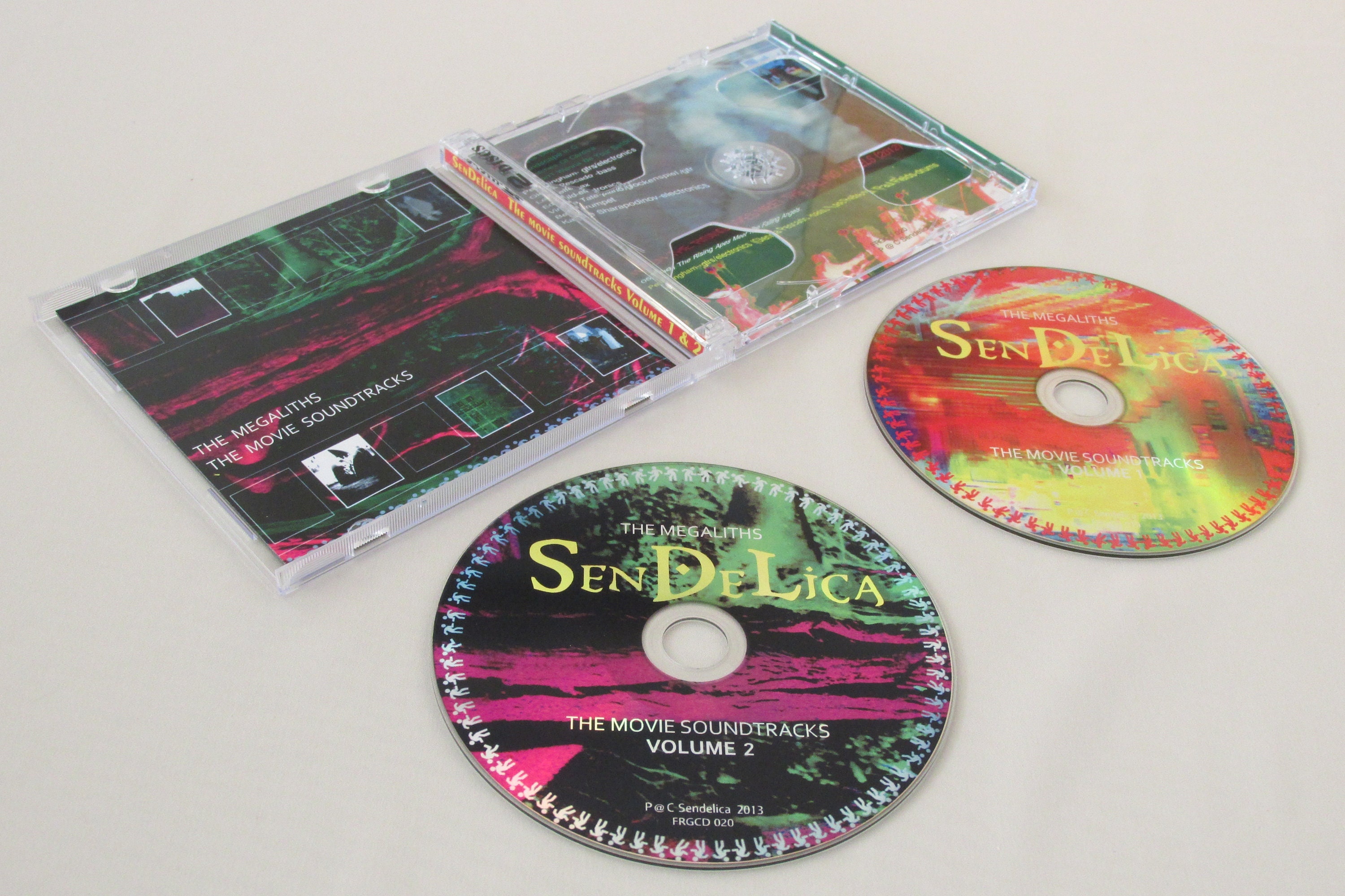 SENDELICA 2 X CD Set the Megaliths Vol. 1 & 2 UK Top Psych - Etsy