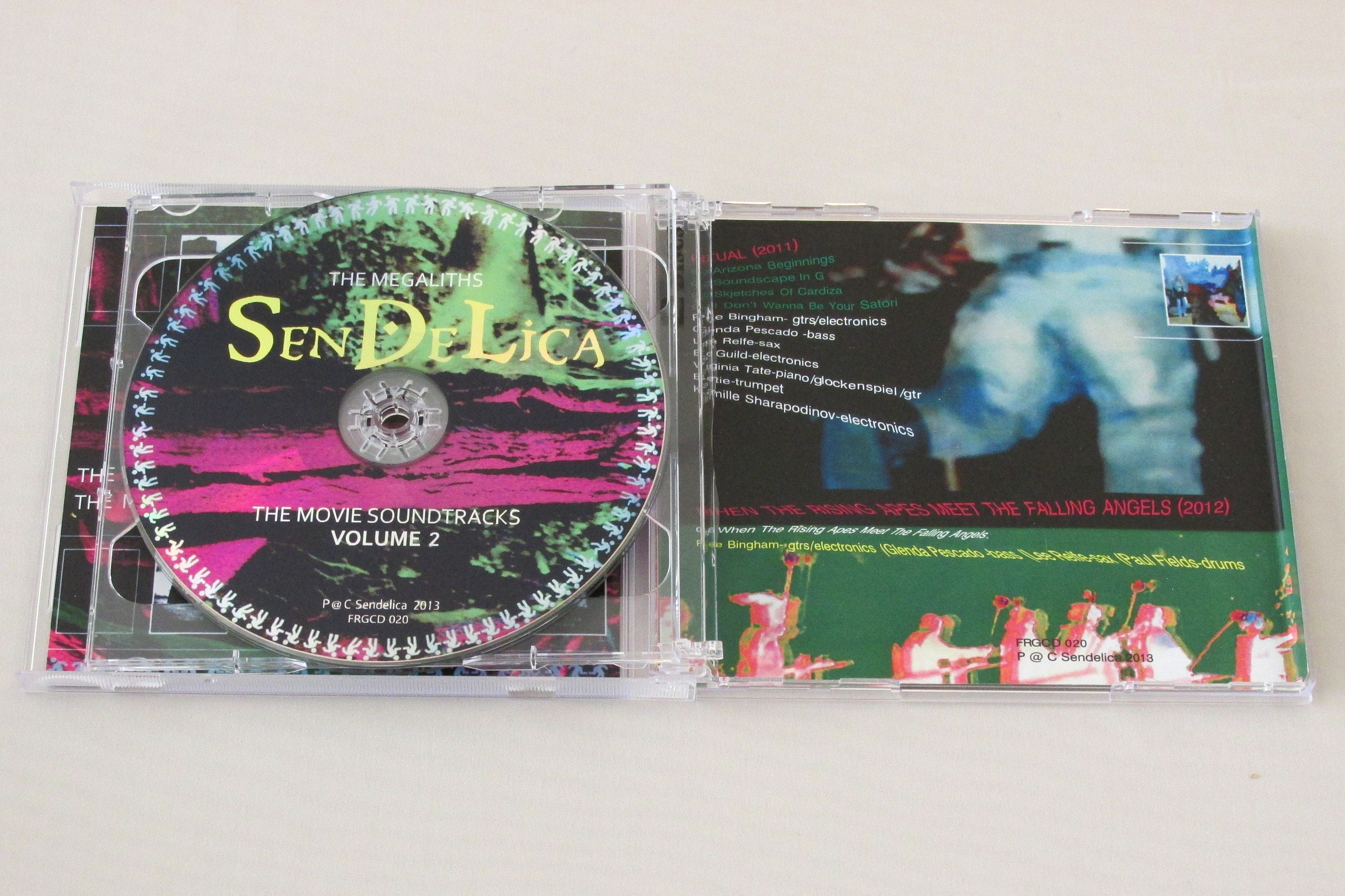 SENDELICA 2 X CD Set the Megaliths Vol. 1 & 2 UK Top Psych - Etsy