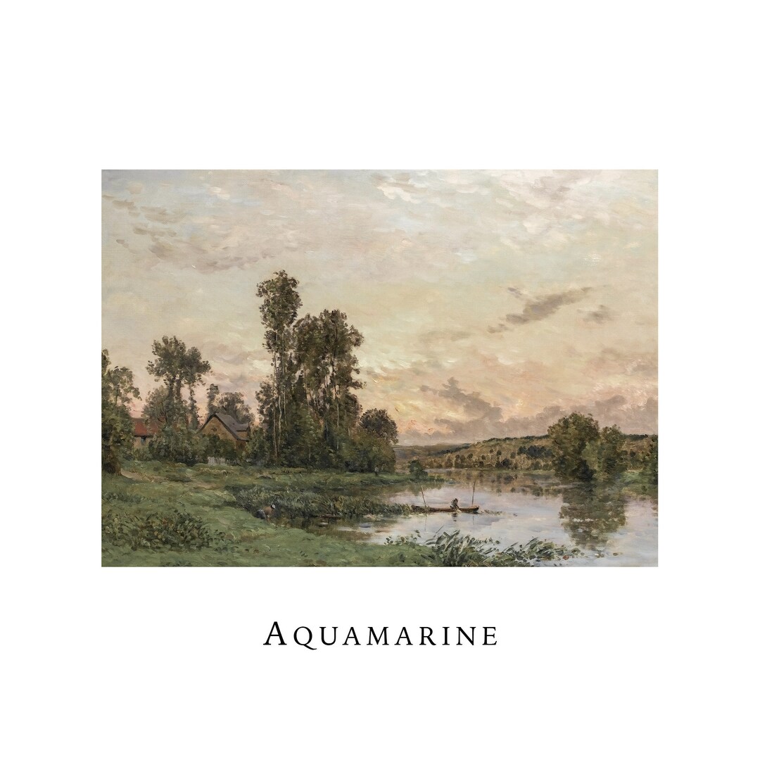 Summer Landscape Painting Summer Wall Art French Landscape - Etsy