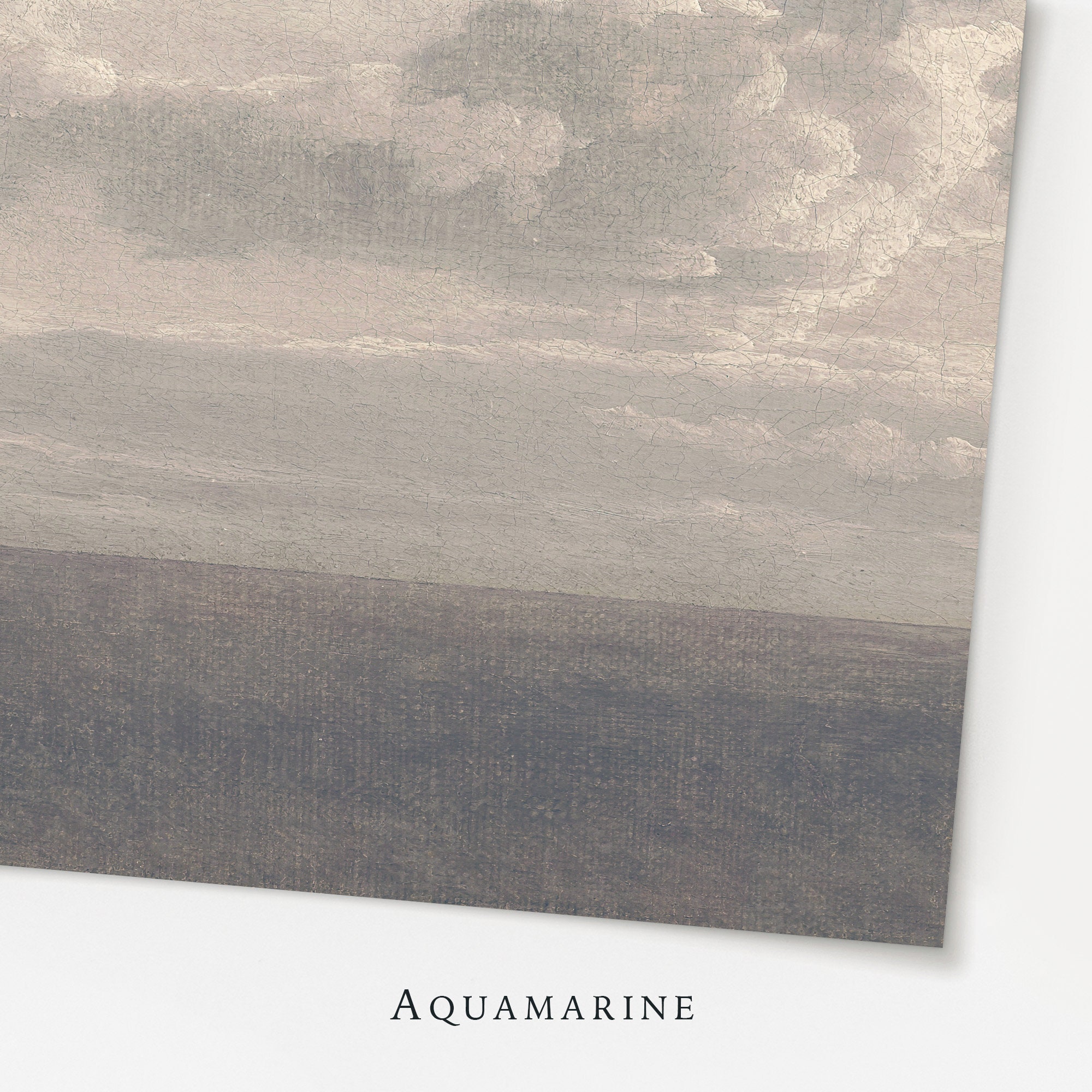 Minimalist Ocean Print Set of 3, Muted Blue Print, Seascape Print ...