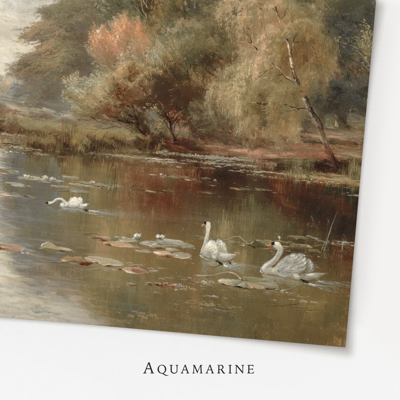 England Landscape Print Set of 3, Countryside Painting, Vintage Wall ...