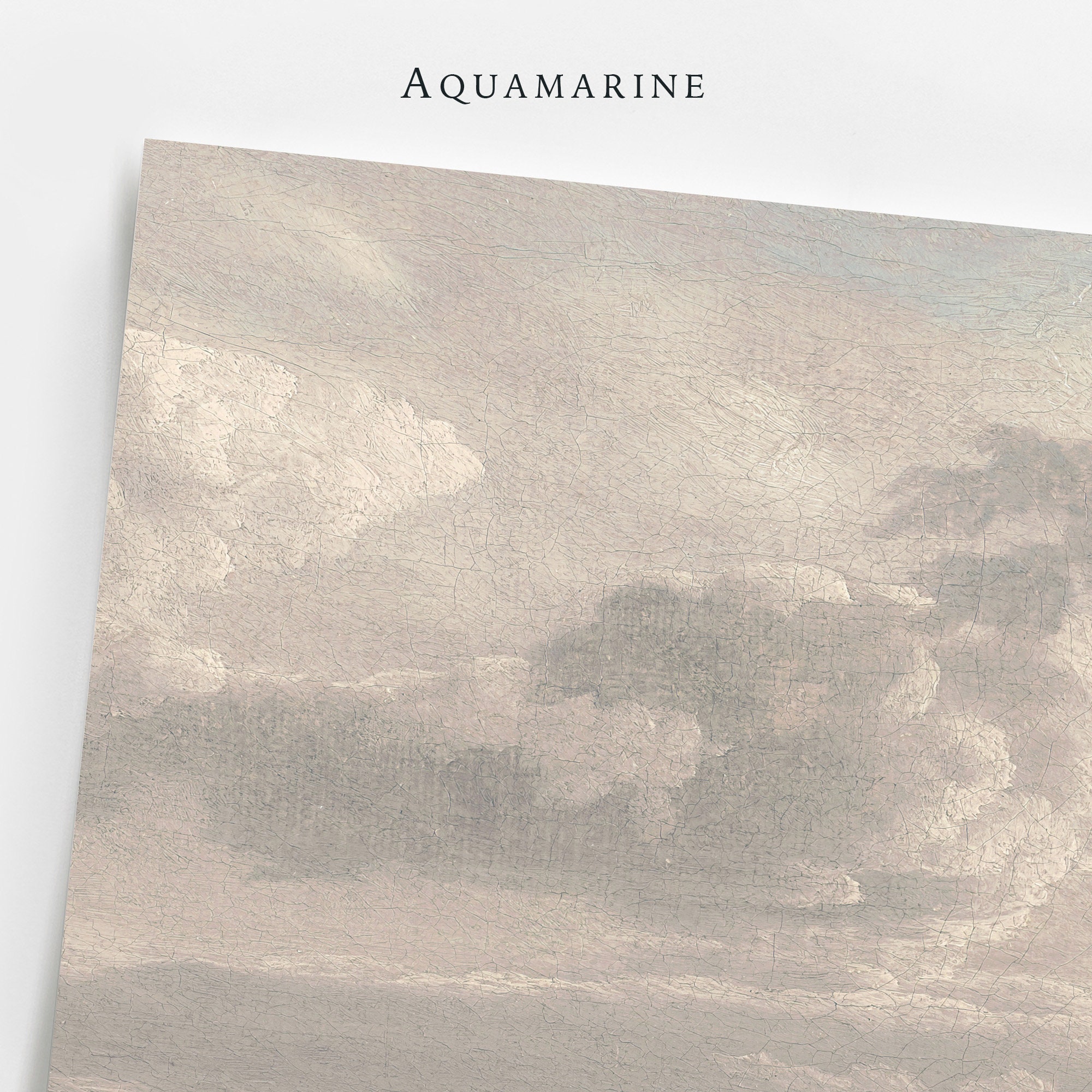 Minimalist Ocean Print Set of 3, Muted Blue Print, Seascape Print ...