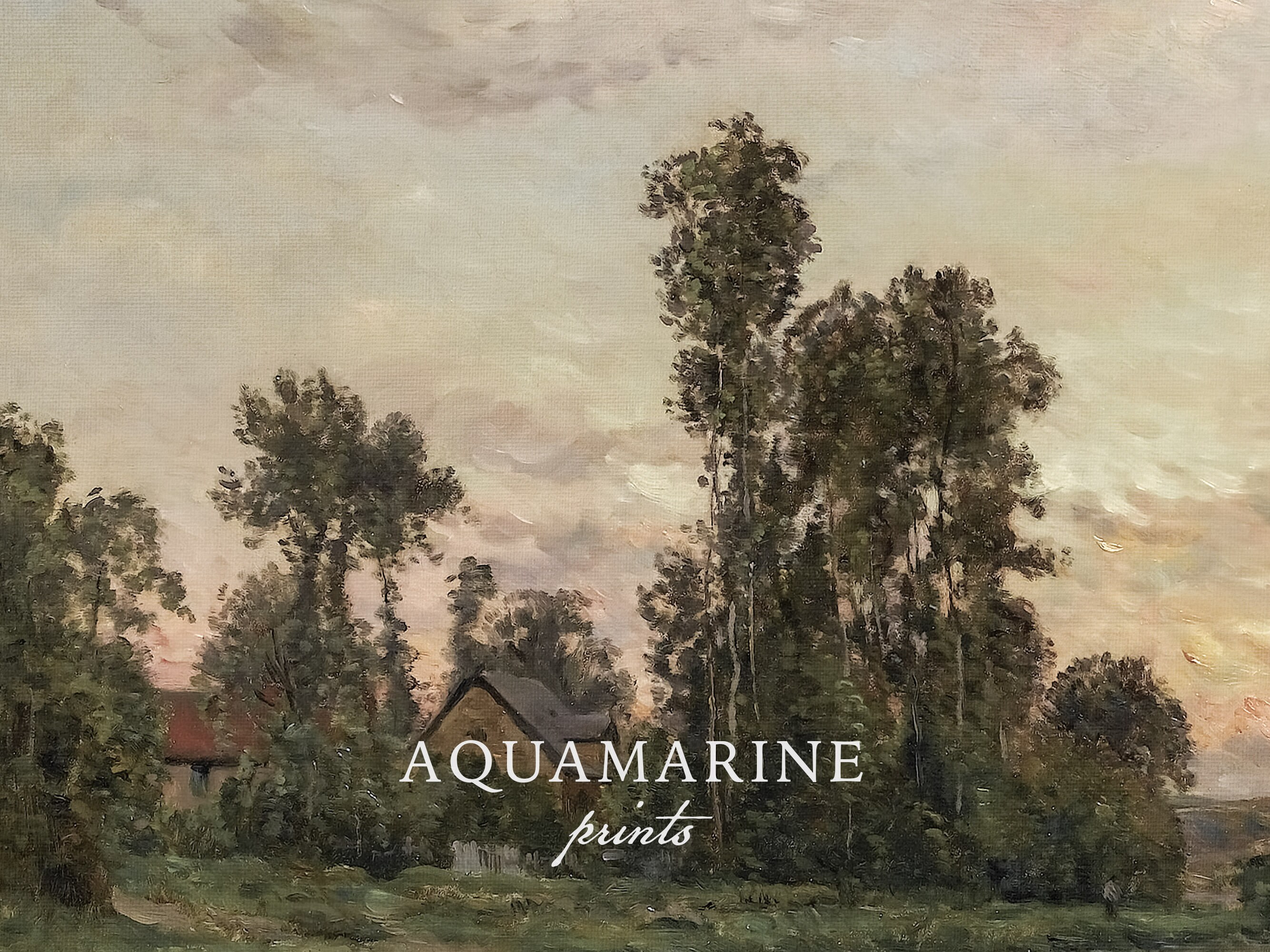 Summer Landscape Painting Summer Wall Art French Landscape - Etsy