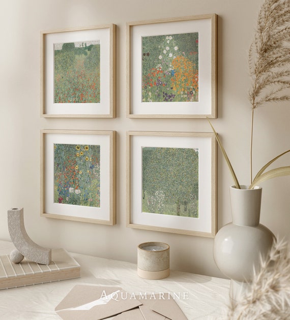 Set Of 4 Framed Art