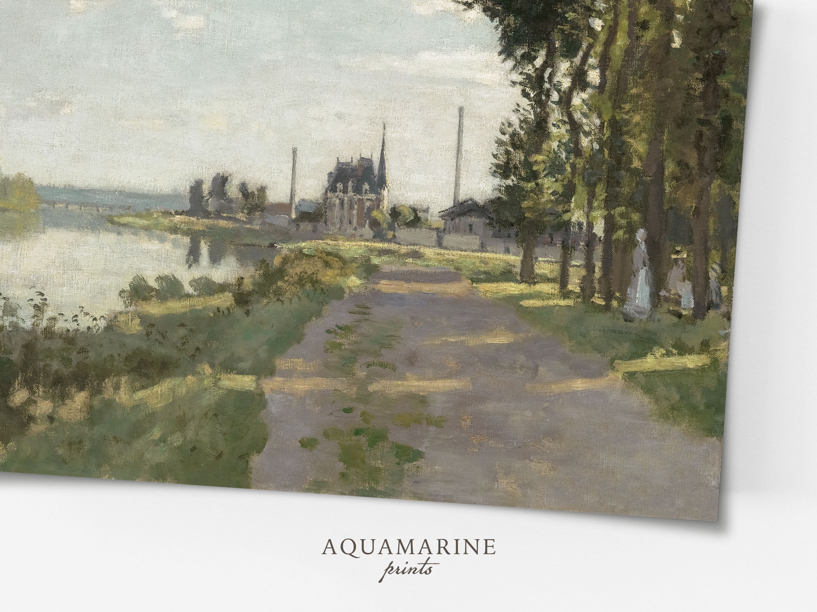Landscape Painting Landscape Print French Wall Art Spring - Etsy