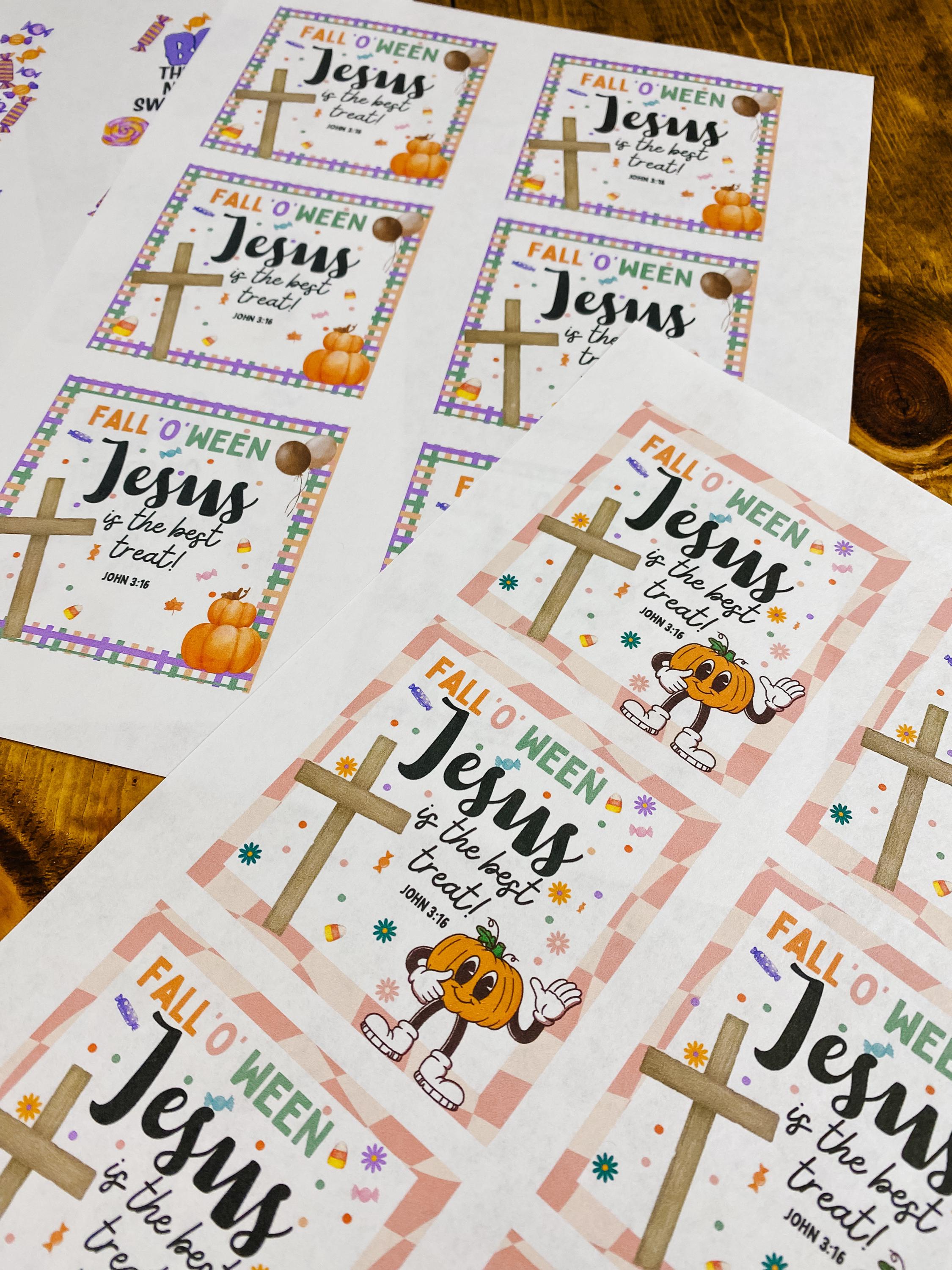 Traditional Christian Trick or Treat Tags Download Halloween Tags for ...