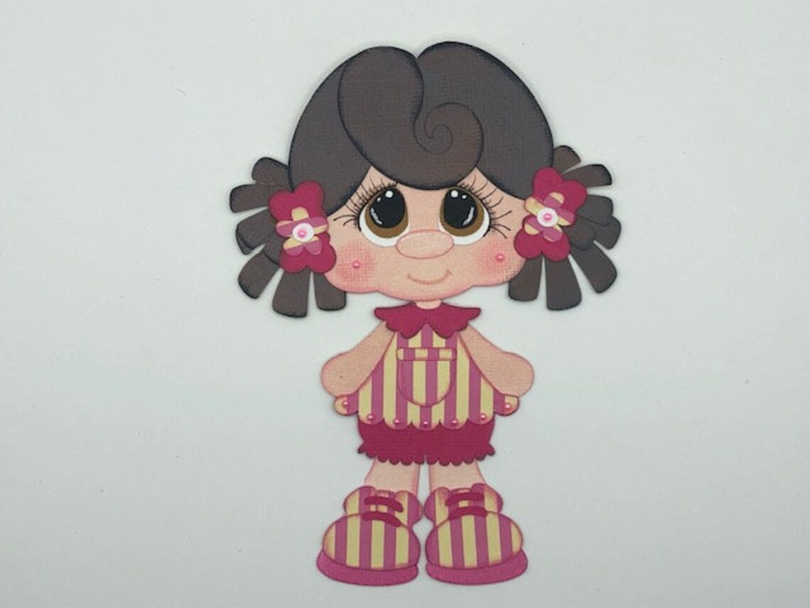 Paper Piecing Girl, Ideal for Scrapbooking or Making Pictures and Wall ...