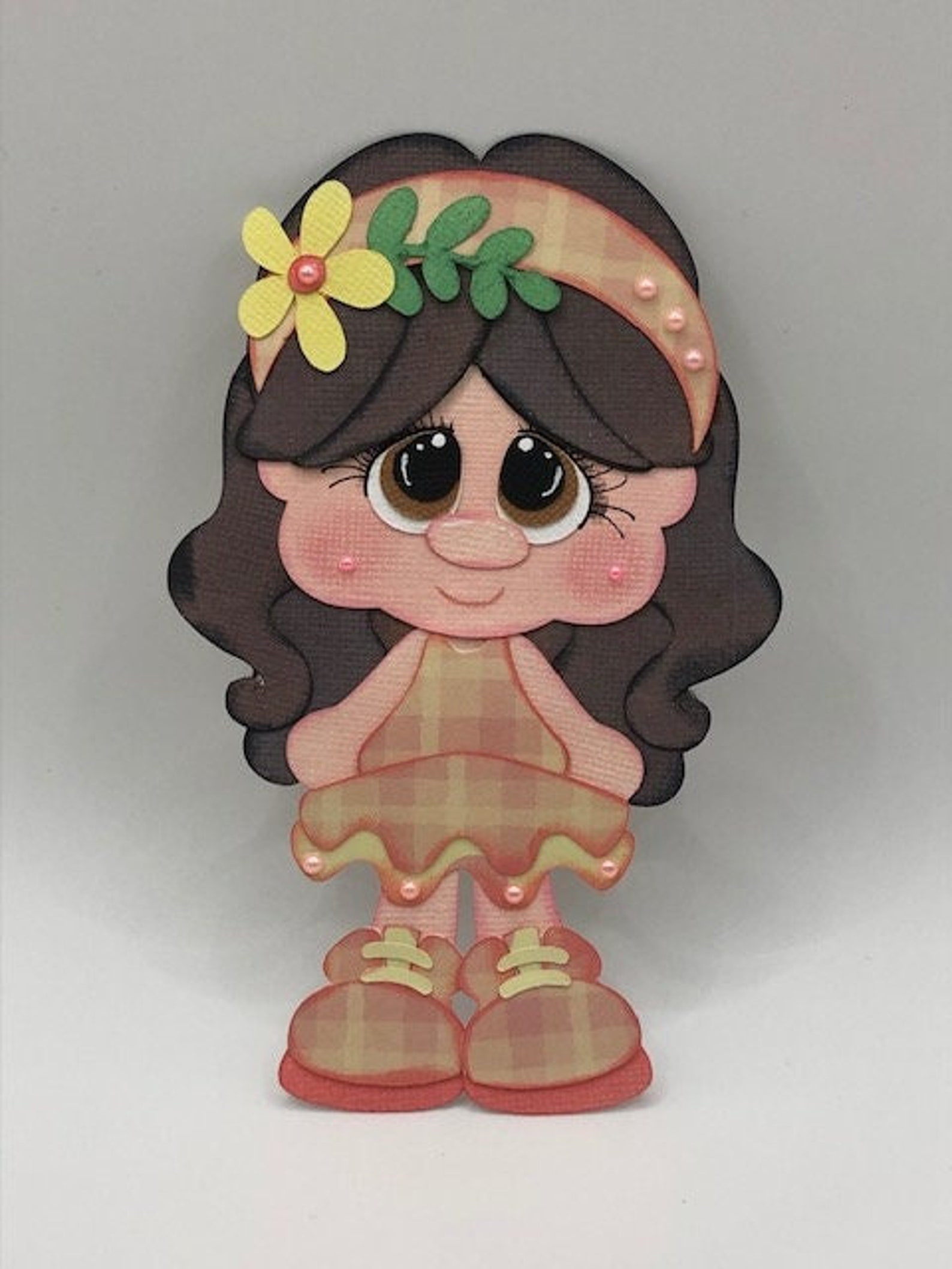 Paper Piecing Girl, Ideal for Scrapbooking or Making Pictures and Art ...